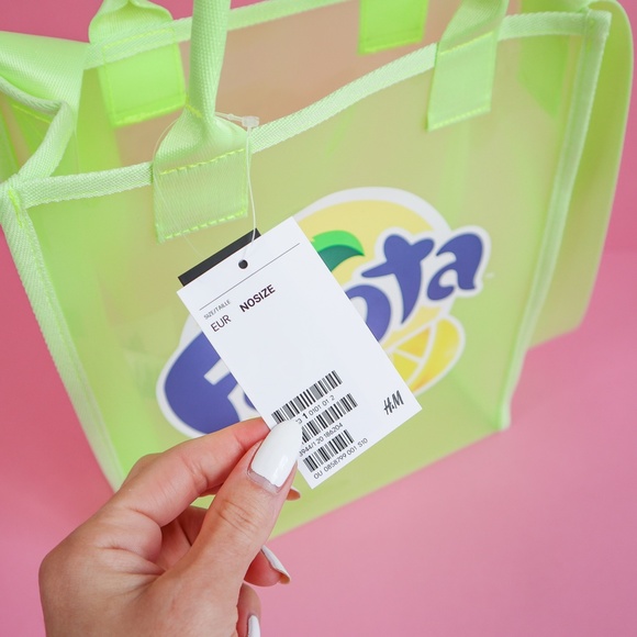 Fanta | Bags | Fanta Transparent Shopper Tote | Poshmark